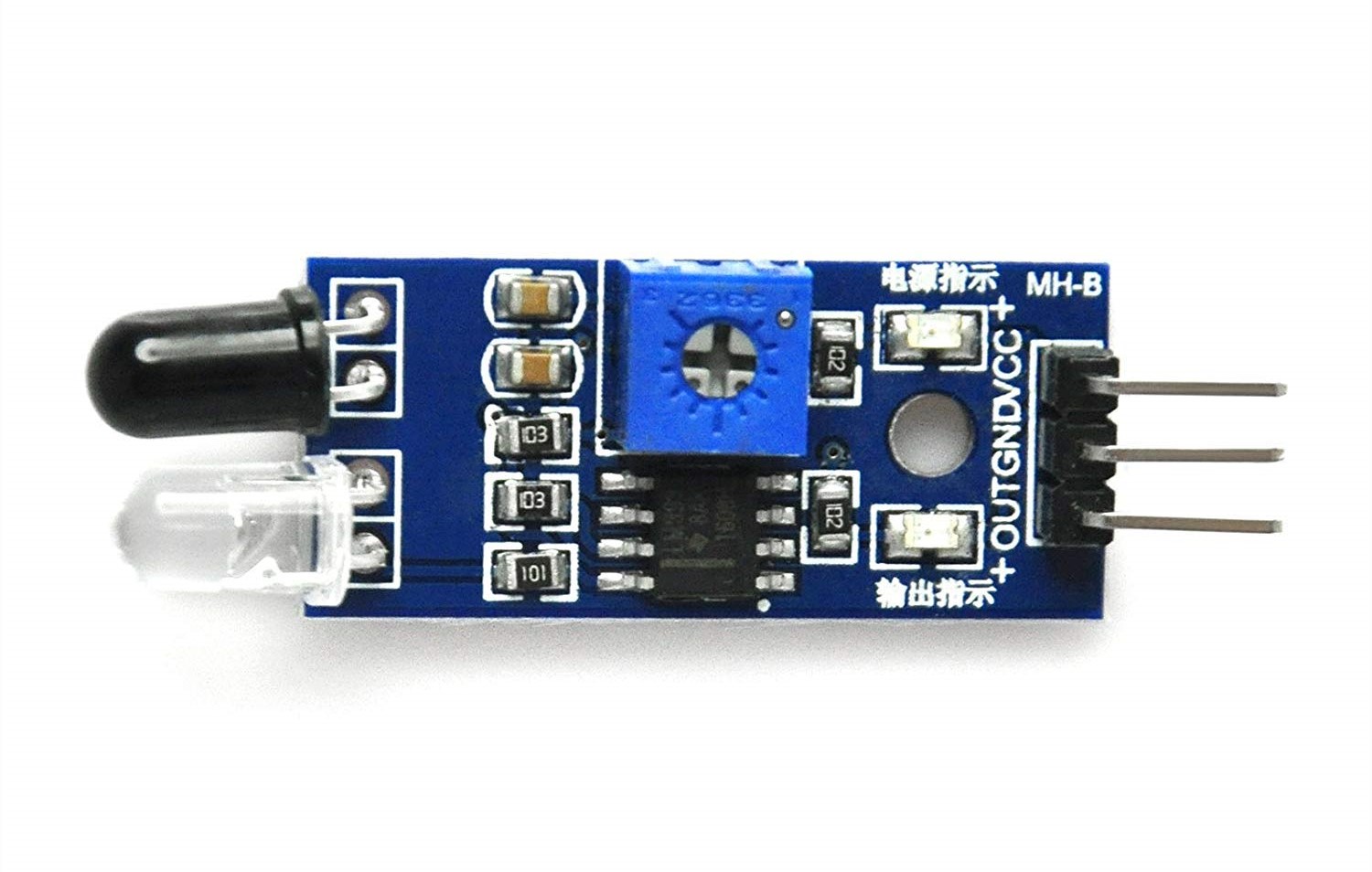 IR Sensor IR Reveiver And Transmitter, Pinout,, 55% OFF