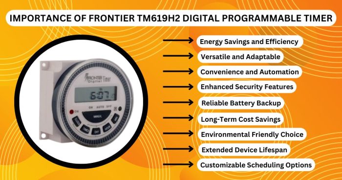 Frontier Tm619h2 Digital Timer Programmable Time Switch Vayuyaan