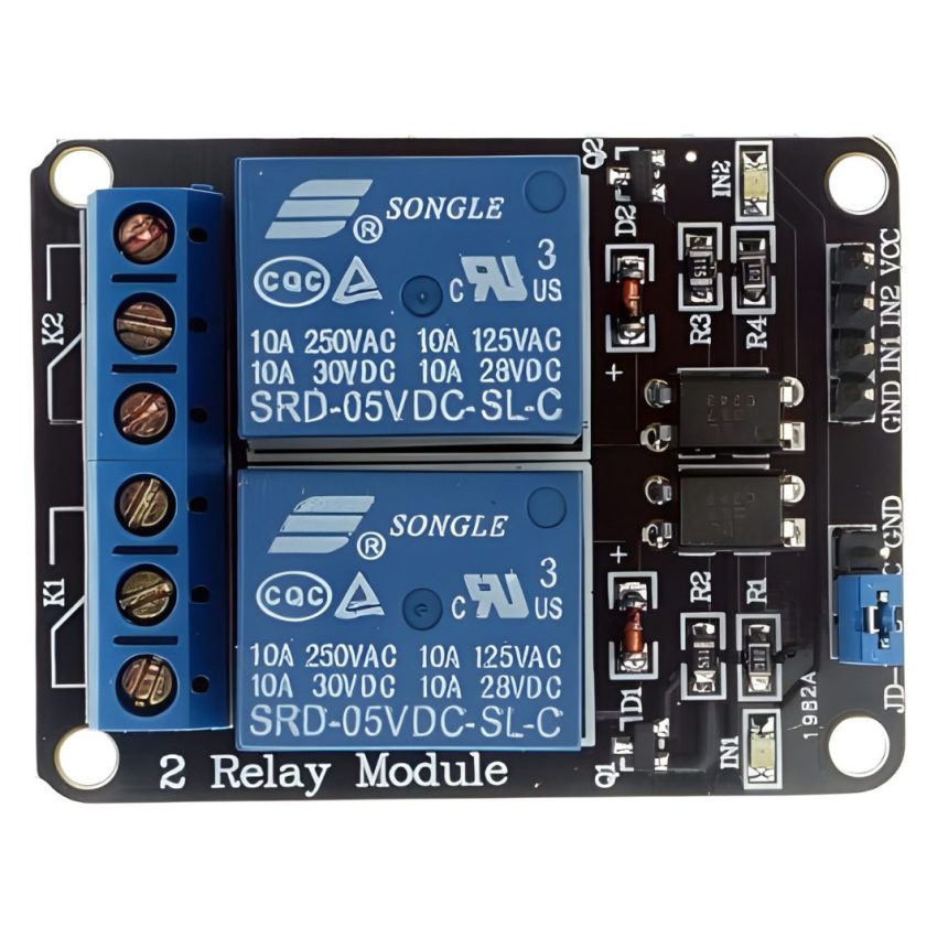 8 Channel Relay Board 5V Expansion Module with Optocoupler - Vayuyaan