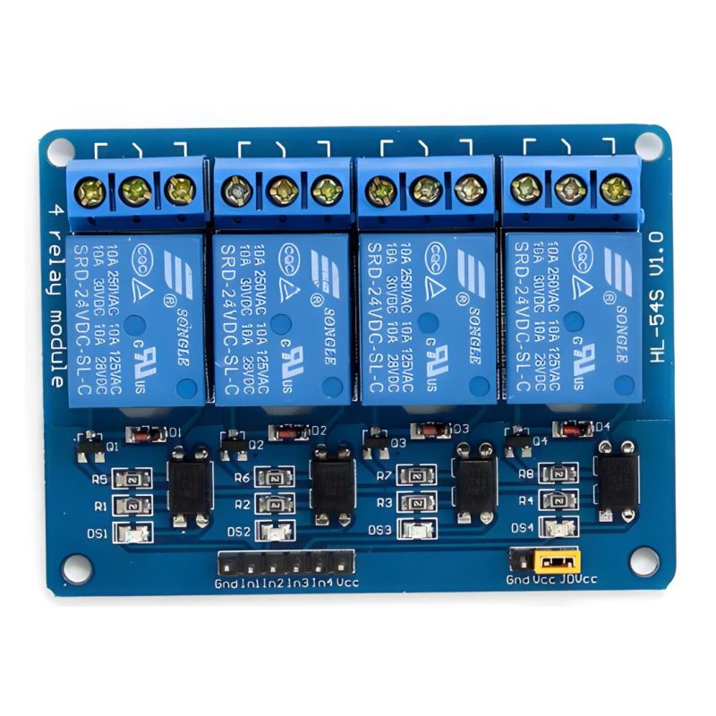 5V 2 Channel Relay Module with Optocoupler for Arduino - Vayuyaan
