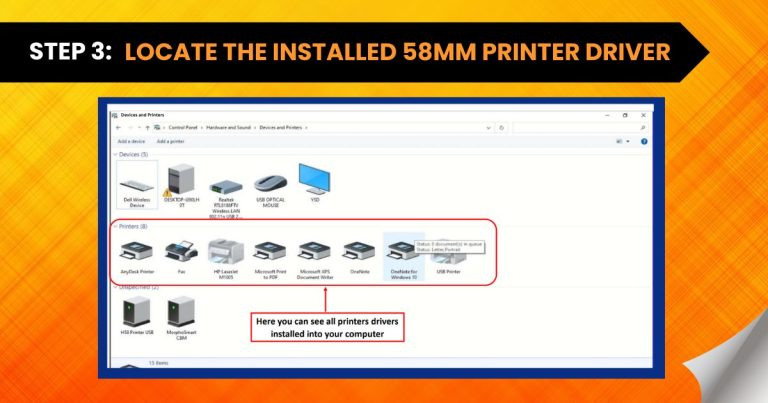 58mm Thermal Printer Driver - Installation Guide - Vayuyaan