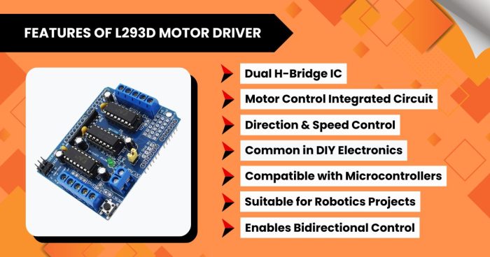 Control DC Motors with Arduino Uno R3 and L293D - Vayuyaan